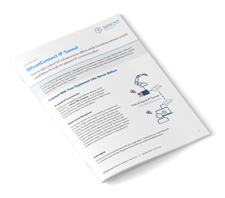 Solution Brief: IP Tunnel - BifrostConnect